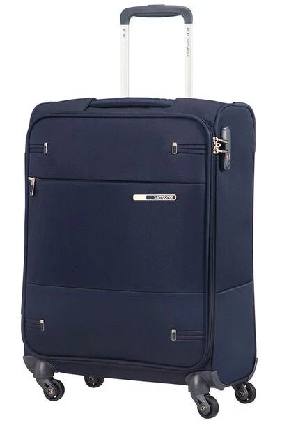Samsonite Base Boost 55cm Navy 4 Wheel Cabin Suitcase Ryanair 55x40x20 ...